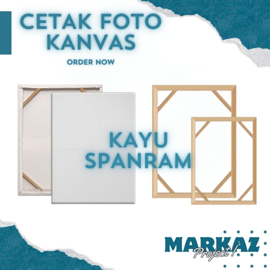 Jual CETAK FOTO KANVAS/CANVAS PREMIUM + SPANRAM CUSTOM FULL GAMBAR ...