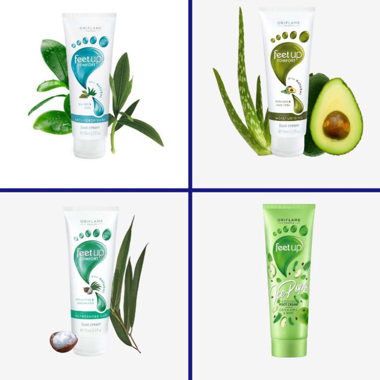 Jual KODE N96D Feet up Avocado Antiperspirant All Day Refreshing ice ...