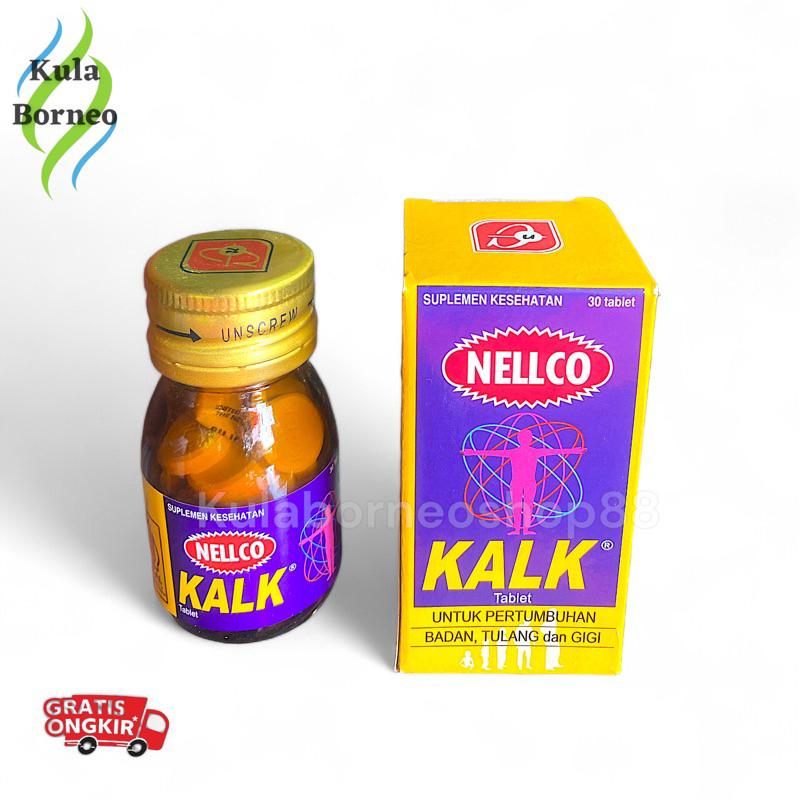 Jual Kalk Nellco 30 tablet | Shopee Indonesia