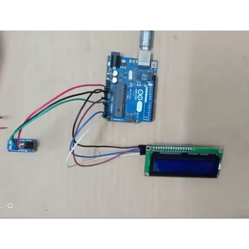 Jual sistem monitoring tegangan dc Arduino sensor voltage DC Lcd 16x2 ...