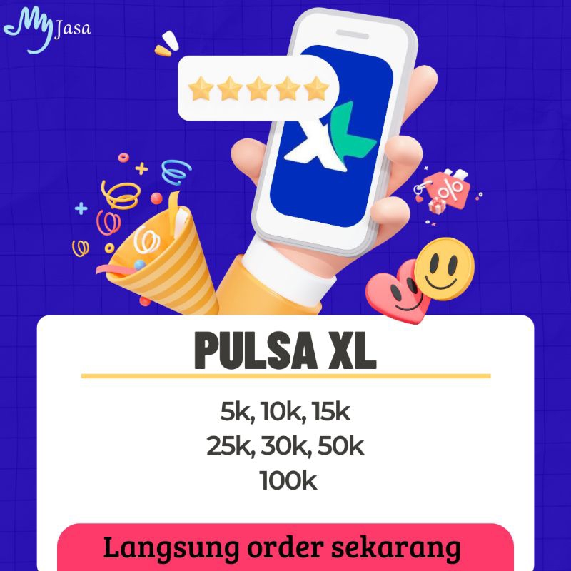 Jual Pulsa XL Murah 5k - 30k (1) | Shopee Indonesia