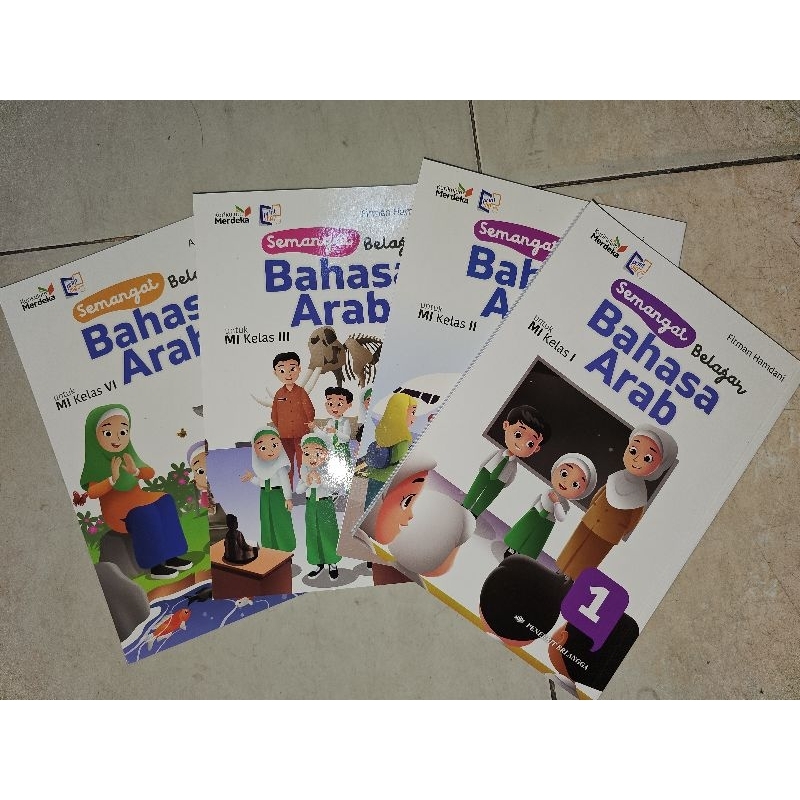 Jual Semangat Belajar Bahasa Arab MI Kurikulum Merdeka Erlangga | Shopee Indonesia