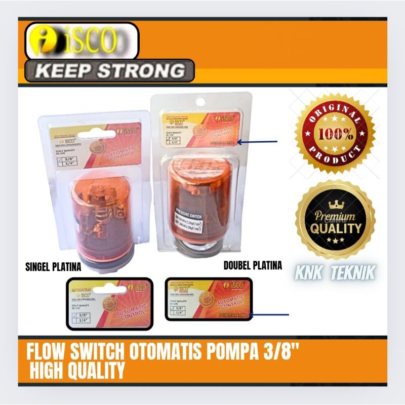 Jual Isco Flow Switch Otomatis Pompa Drat 3/8" Original | Shopee Indonesia