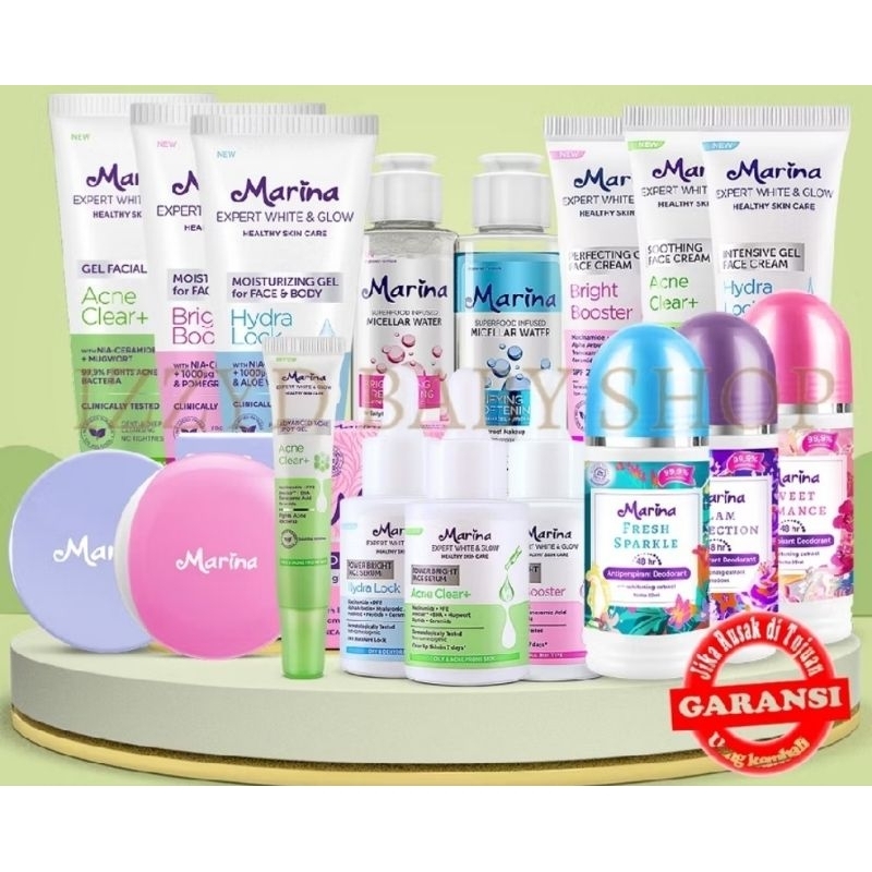Jual Marina Expert White & Glow Perfecting Glow | Intensive Gel ...