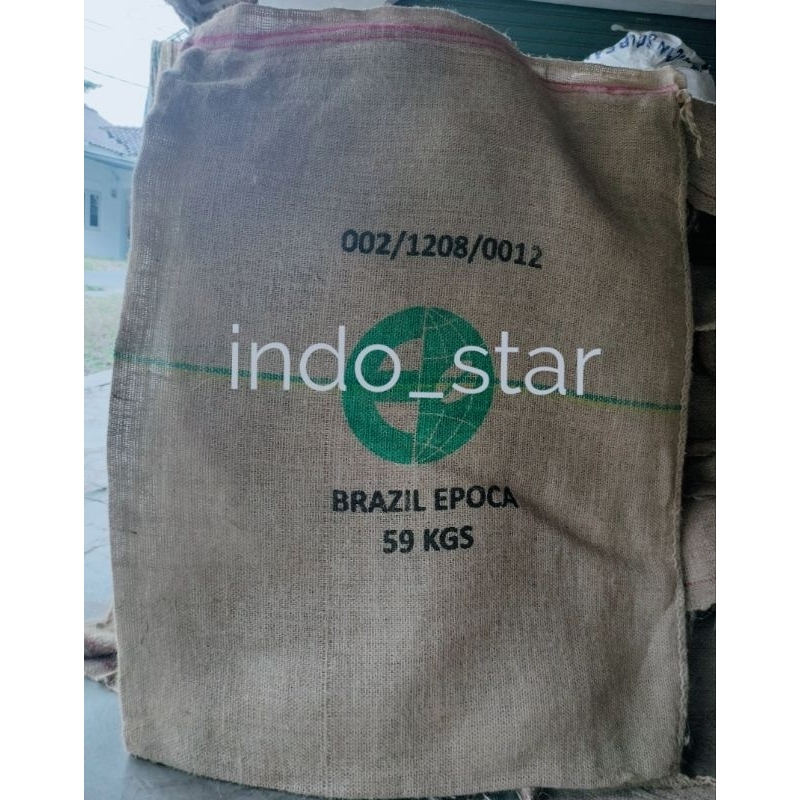 Jual karung goni 70kg 67×98cm / karung goni bekas 70kg LEBIH LEBAR ...