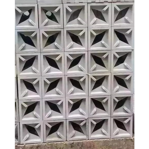 Jual Roster Lubang Prisma beton roster loster minimalis roster loster ...