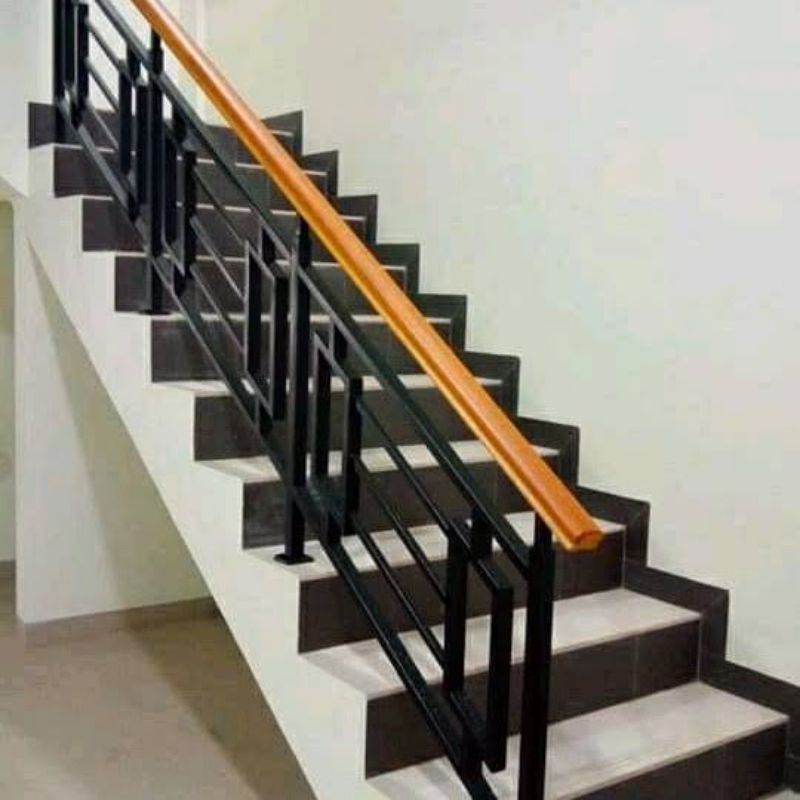 Jual RAILING TANGGA MINIMALIS / PAGAR TANGGA BESI MINIMALIS + PEGANGAN ...