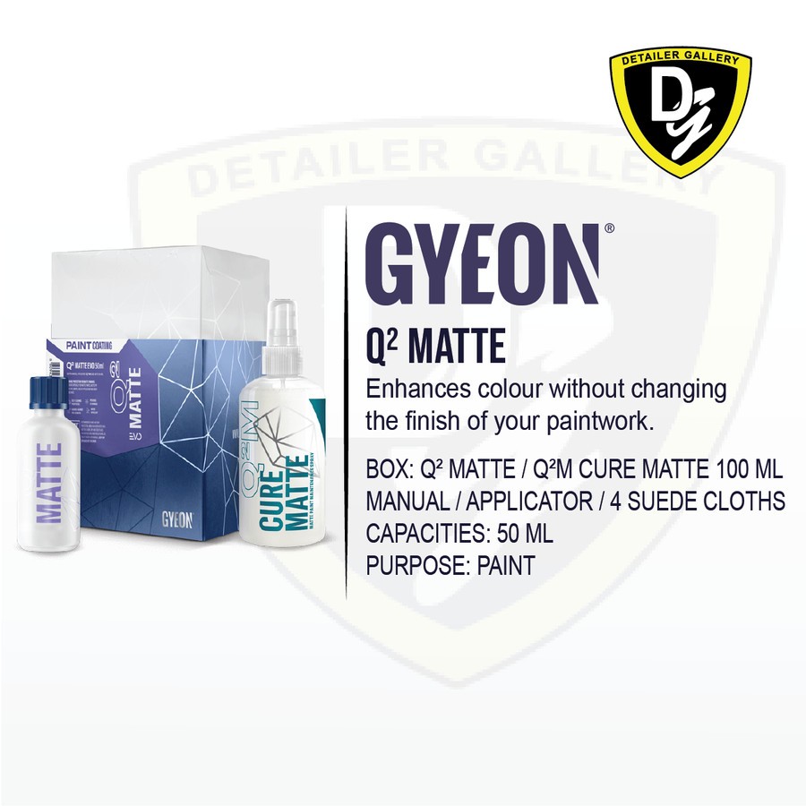 Jual Gyeon Q2 Matte Evo Coating 50ml | Shopee Indonesia
