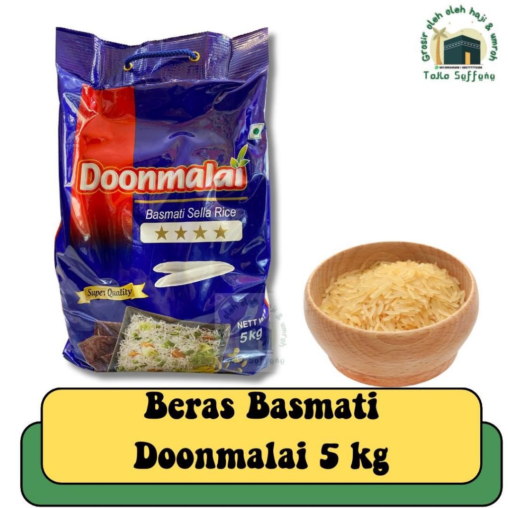 Jual OLEH OLEH HAJI DAN UMROH BERAS BASMATI EXTRA LONG DOONMALAI ASLI ...