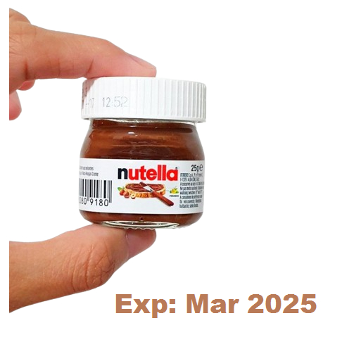 Jual Mini Nutella/ Nutella Spread Mini 25g | Shopee Indonesia