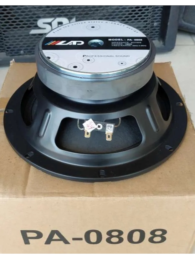 Jual Speaker LAD 8 inch Middle PA-0808 Fullrange | Shopee Indonesia