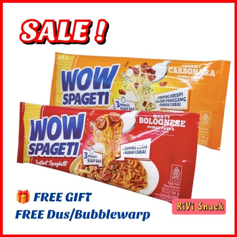 Jual [PROMO] WOW SPAGETI / MIE SPAGHETTI ALA RESTO VIRAL MAYORA ...