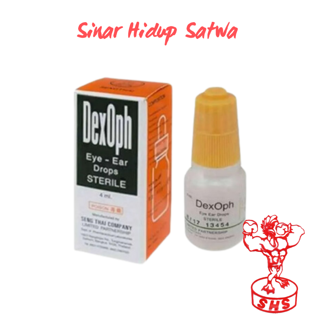 Jual Dexoph obat tetes mata telinga hewan/ayam | Shopee Indonesia