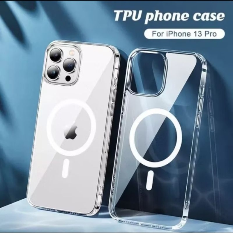 Jual Case Clear Magsafe Magnetic bahan Tebal For Iphone 15 15 pro 15 ...