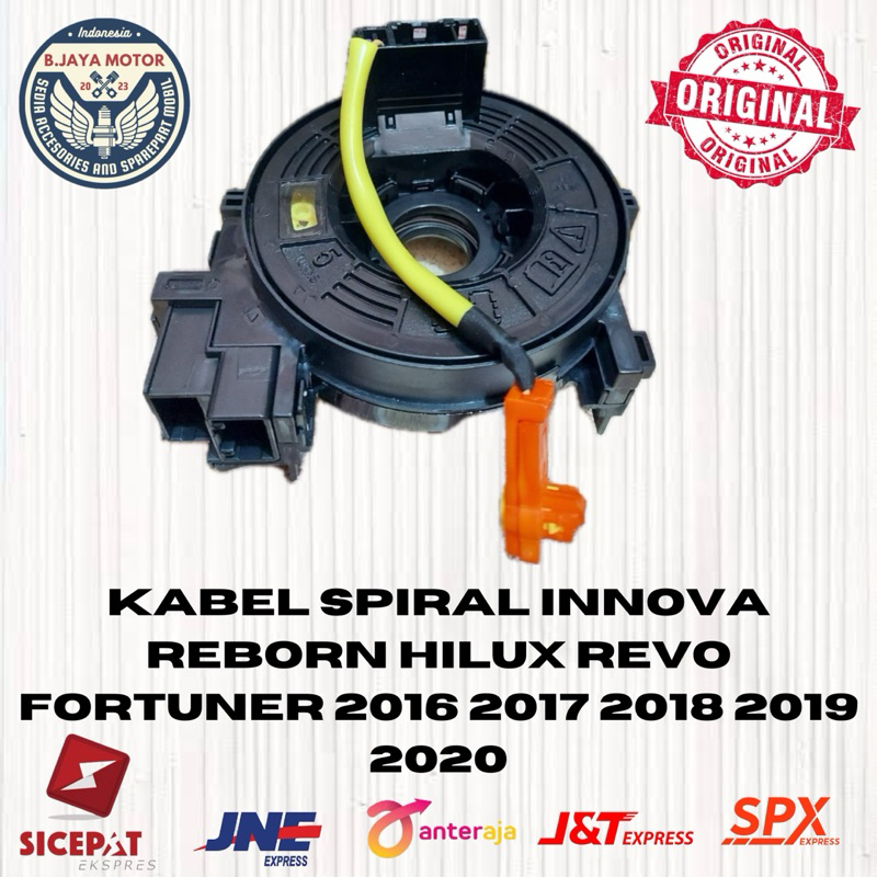 Jual Kabel Spiral Innova Reborn Hilux Revo Fortuner 2016 2017 2018 2019 ...