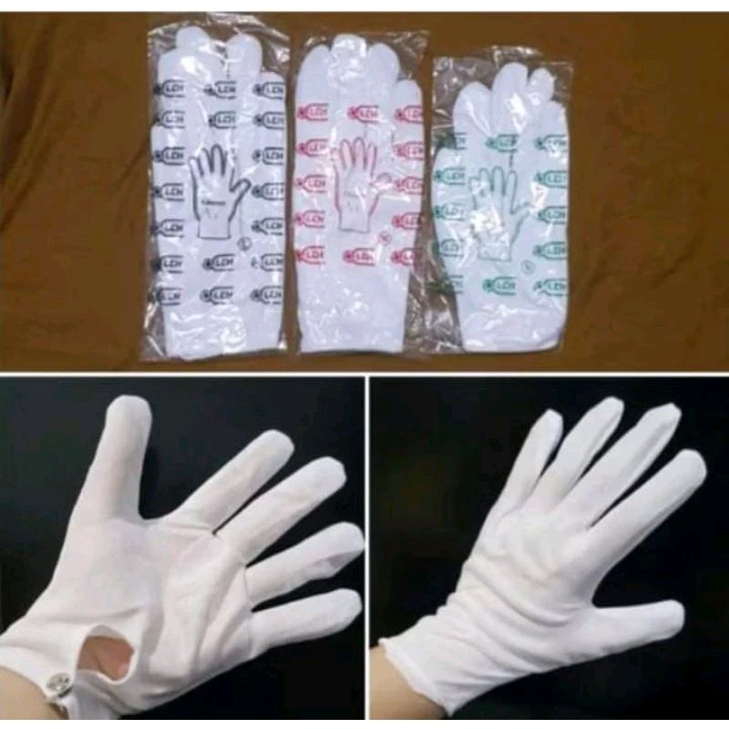 Jual Sarung tangan putih paskibra/sarung tangan upacara SD SMP SMA ...