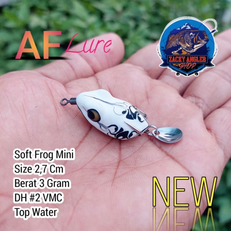 Jual Soft Frog Mini AF Lure 2,7 Cm Umpan Casting Gabus | Shopee Indonesia