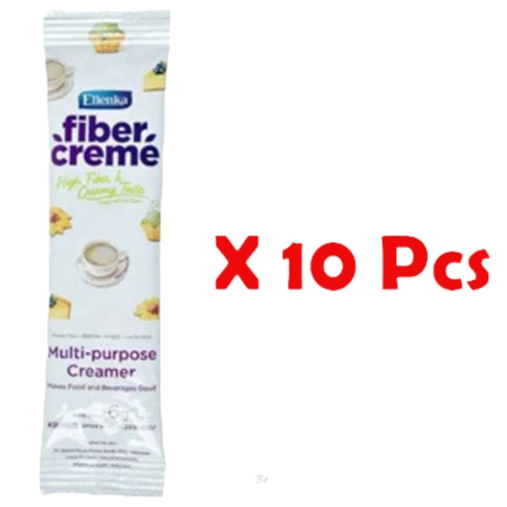 Jual Fiber Creme Cream Krimer Ellenka 10 Sachet 6Gr Multi Purpose ...