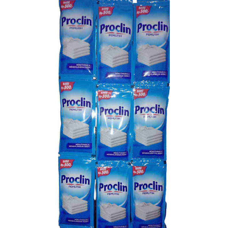 Jual PROCLIN 500 30ML RENCENG ( ISI 12 SACHET ) | Shopee Indonesia