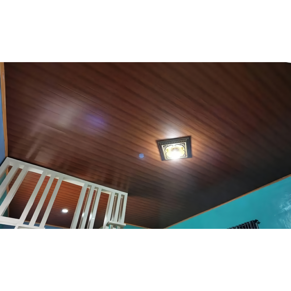 Jual Plafon PVC Coklat Flat | Shopee Indonesia