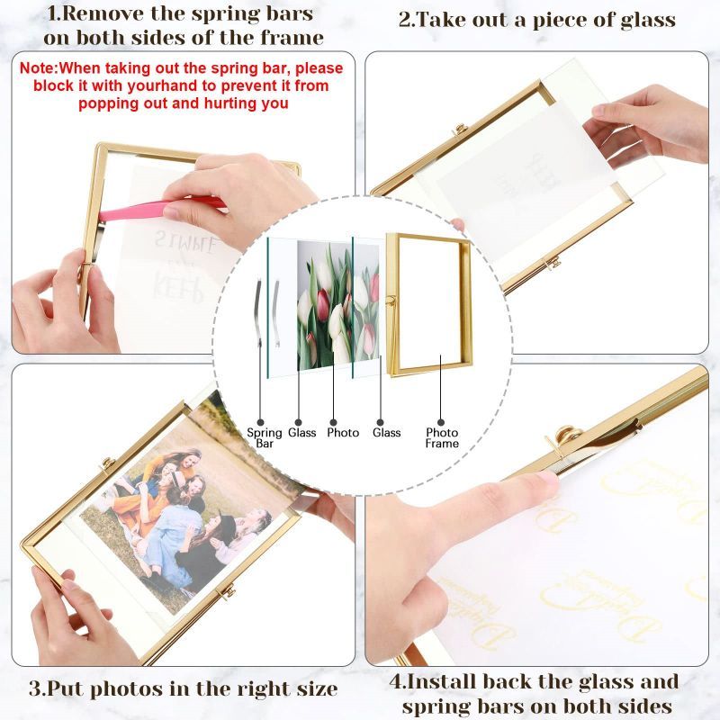 Jual Bingkai Foto Frame Bingkai Foto Gold Emas Frame Photo Pajangan ...