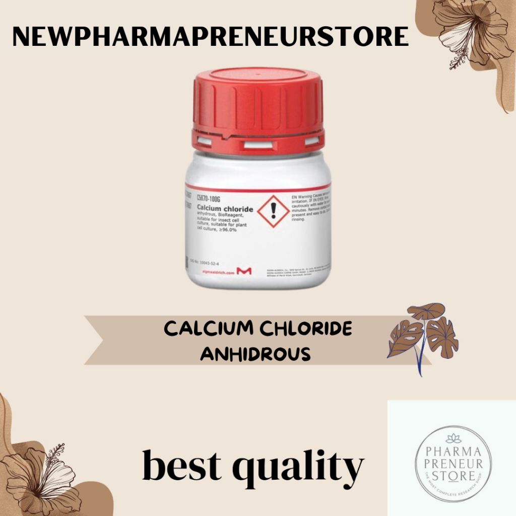 Jual CALCIUM CHLORIDE ANHIDROUS PRO ANALISA MERCK KEMASAN 10 GRAM BEST ...