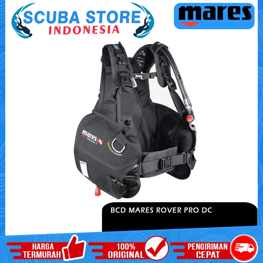 Jual BCD Jacket Basic Mares Rover Pro DC BC Rompi Scuba Diving Buoyancy Control Device Jaket ...