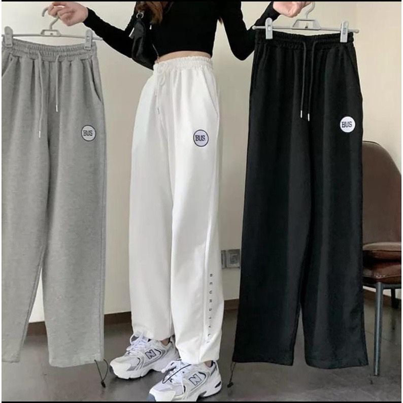 Jual BUS CELANA JOGGER 2IN1 STYLE KULOT & BUS JOGGER LONG PANTS SPORTY ...