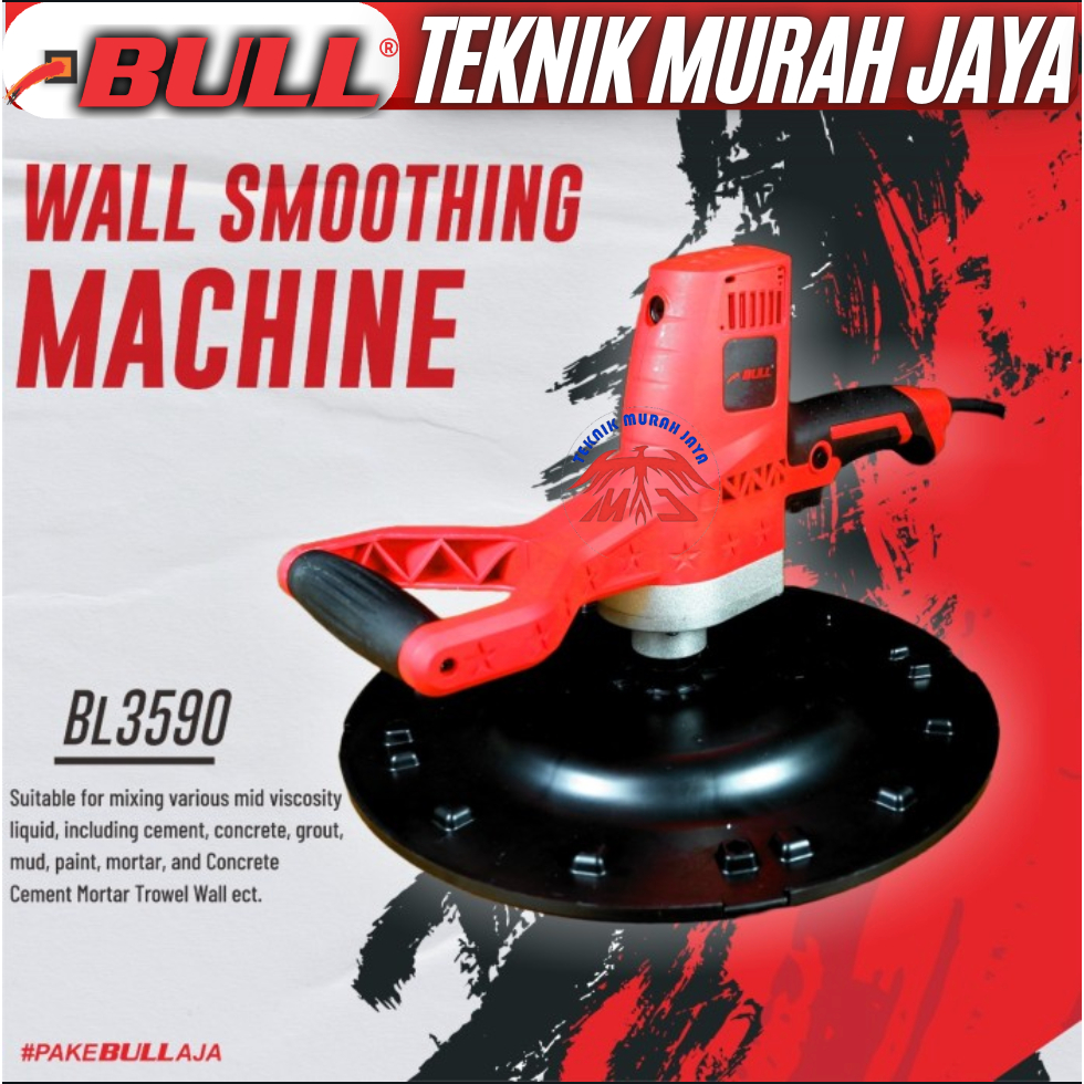 Jual BULL BL3590 Mesin Perata Dinding Semen Acian Tembok Wall Smoothing ...