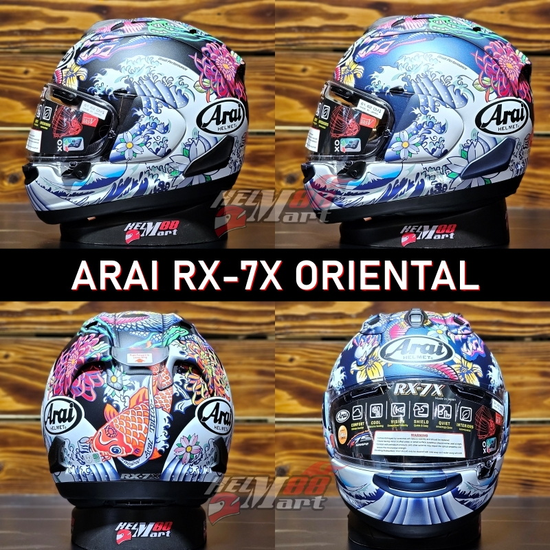 Jual Arai RX-7X ORIENTAL Helm ARAI Full Face Arai RX7X Original | Shopee Indonesia