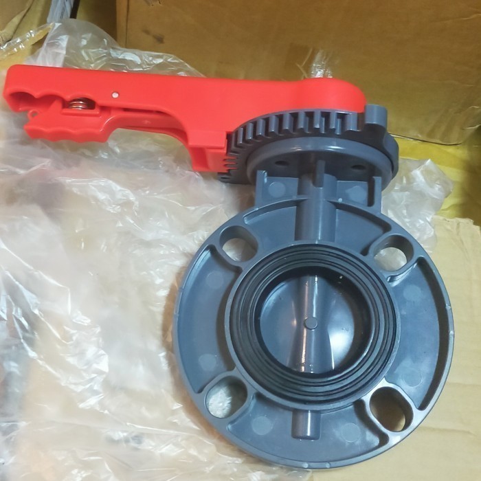 Jual Butterfly Valve PVC 2-1/2 " inch DN65 Fitting Pipa PVC | Shopee ...
