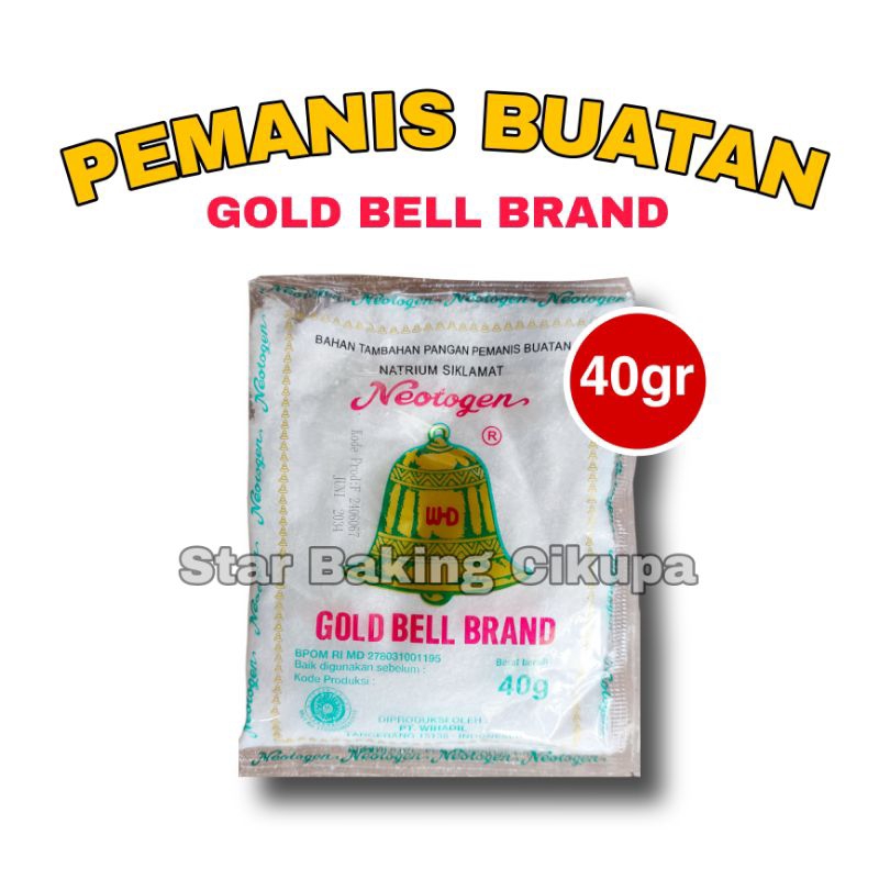 Jual SARI MANIS CAP LONCENG NEOTOGEN GOLD BELL BRAND SACHET 40gram ...