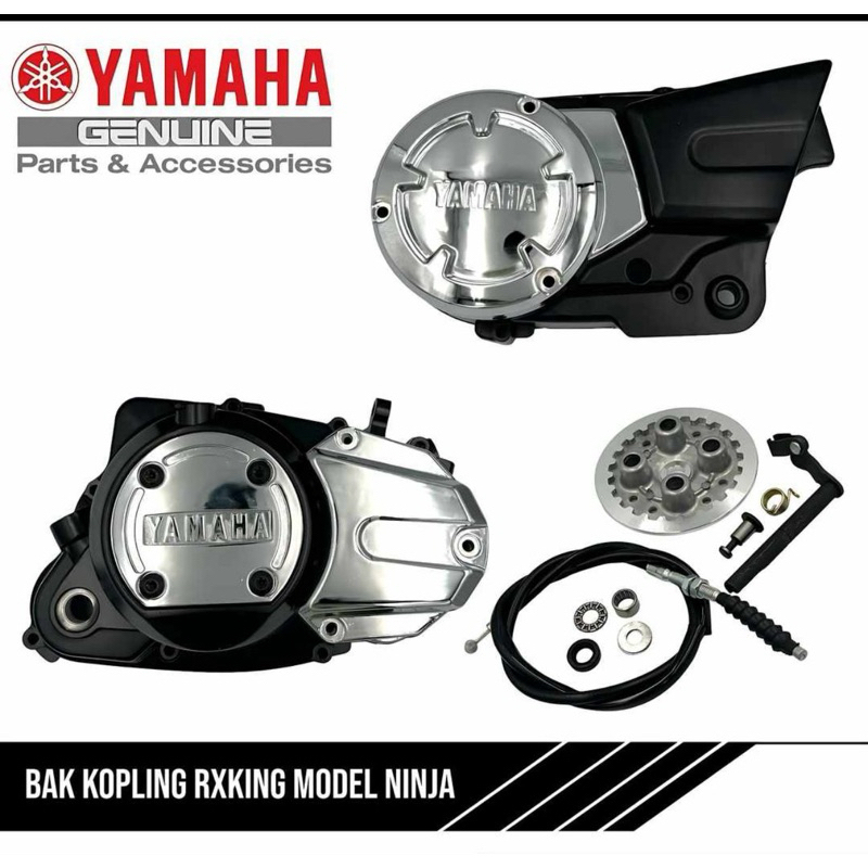 Jual BAK KOPLING BLOK KOPLING RX KING NEW 135cc MODEL NINJA BLACK CROM FULL SET UNIVERSAL RX ...