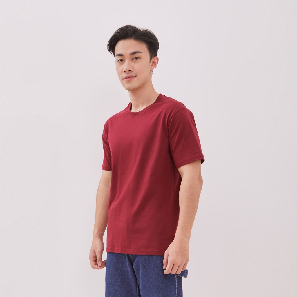 Jual KOZE - Premium Comfort Premium Combed 30S Maroon T-shirt - Kaos Polos Merah Marun | Shopee ...