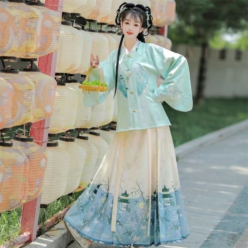 Jual Han Yu Kui Original (Zhuxin Pavilion) Ming Dynasty Hanfu Female ...