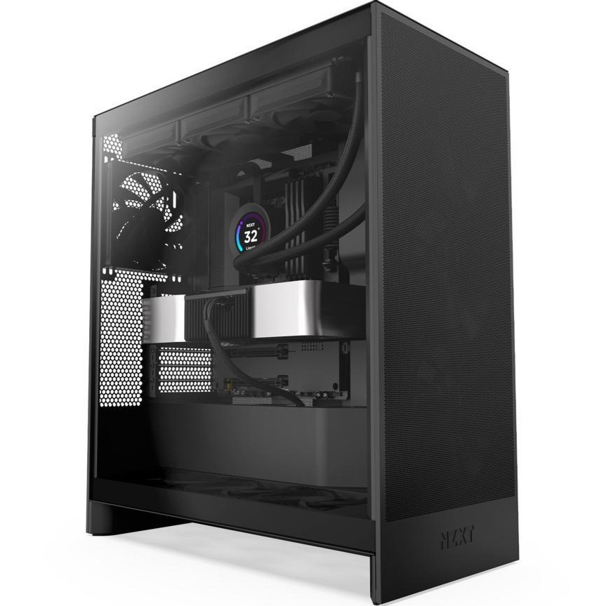 Jual NZXT H7 FLOW 2024 MATTE BLACK MID TOWER PC CASE CASING GAMING ...