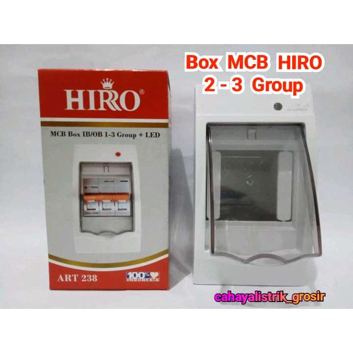 Jual Box MCB Hiro/ Box MCB IB/OB 1-3 Grup + Lampu Indikator HIRO Type ...