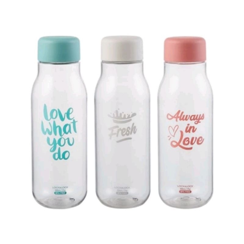 Jual LocknLock Lock&Lock Milky Bottle Botol Minum Milky HAP654 500 ml ...