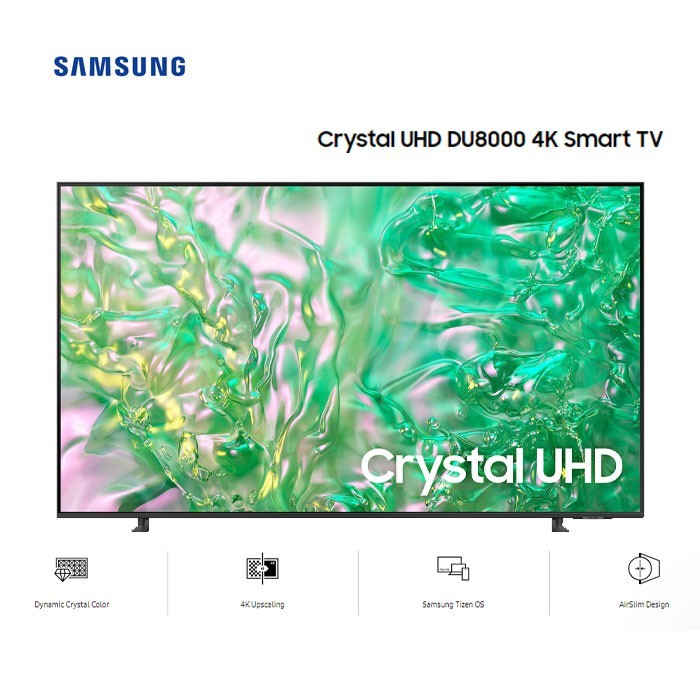 Jual Samsung 65DU8000 Crystal UHD 4K Smart TV Samsung 65 inch Tizen OS - Garansi Resmi | Shopee ...