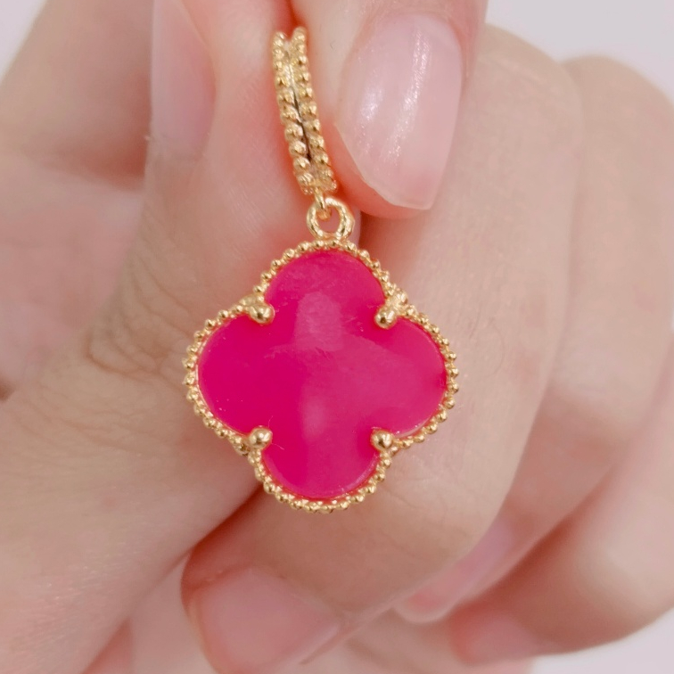 Jual LIONTIN BUNGA VC CANTIK EMAS ASLI ada pilihan beberapa warna di ...