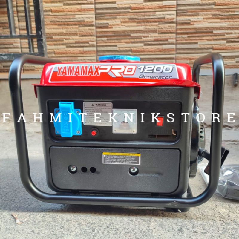 Jual YAMAMAX PRO 1200 Rubicon Mesin Genset Generator Mini 2Tak 750Watt ...