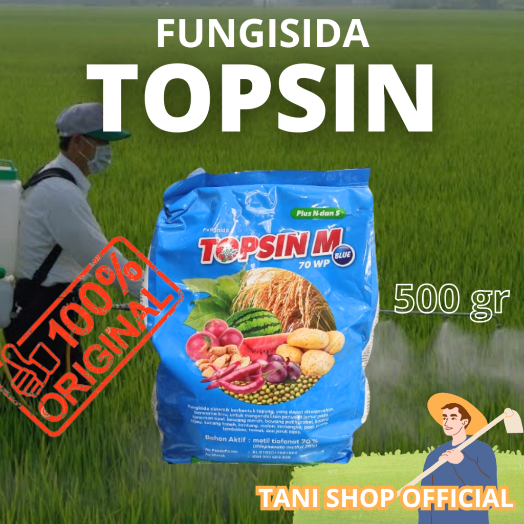 Jual Topsin M 70 WP Blue - Fungisida Sistemik Efektif untuk Berbagai ...
