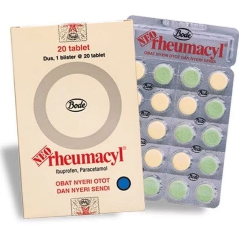 Jual NEO RHEUMACYL BODE 20 Tablet Lapis Dua BLISTER - Obat Nyeri Otot ...