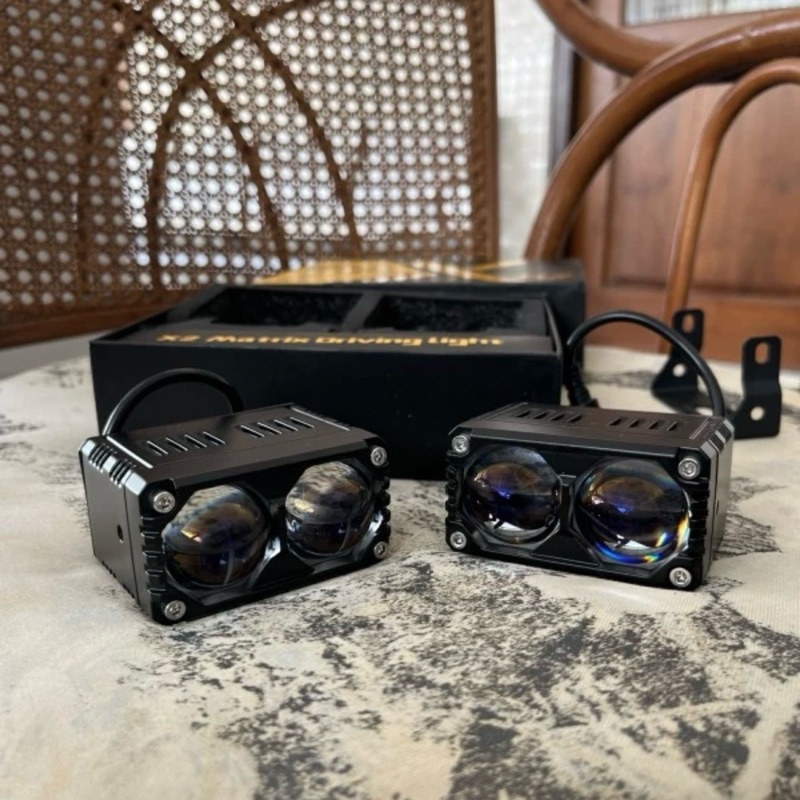 Jual (HARGA 2 PCS) Lampu Tembak Mini projie Lampu Sorot senlo X2 plus ...