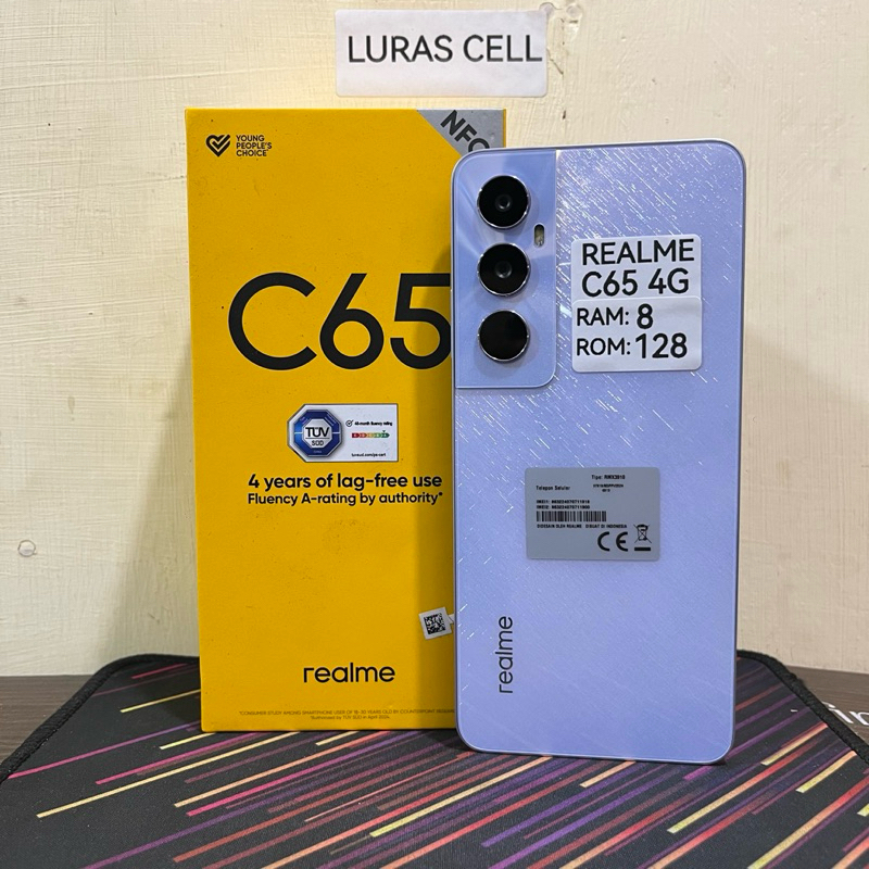 Jual REALME C65 8/128/SECOND ORIGINAL/FULLSET | Shopee Indonesia