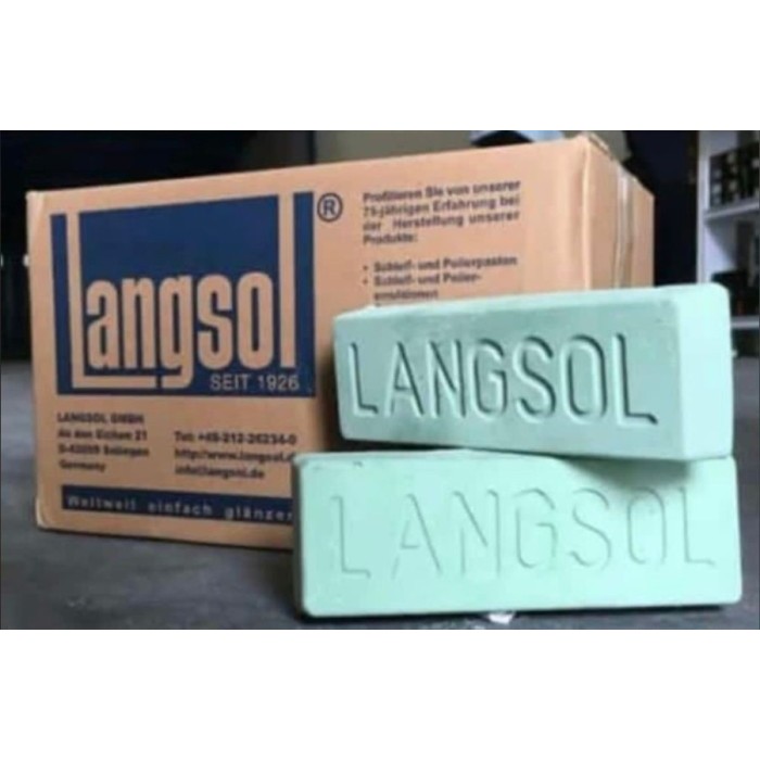 Jual 1-pcs Langsol / Batu Hijau Poles Stainless Steel | Shopee Indonesia