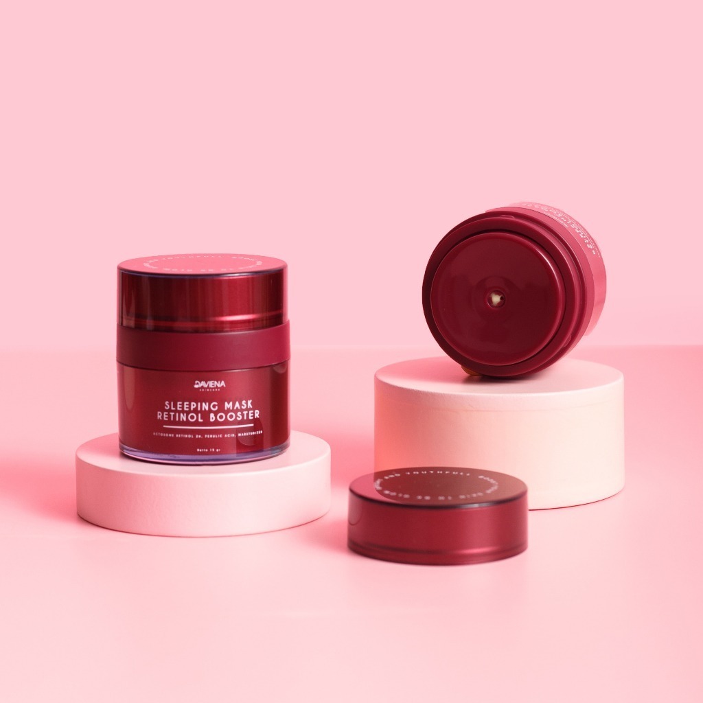Jual Daviena Skincare Sleeping Mask Retinol Booster - Masker Daviena ...