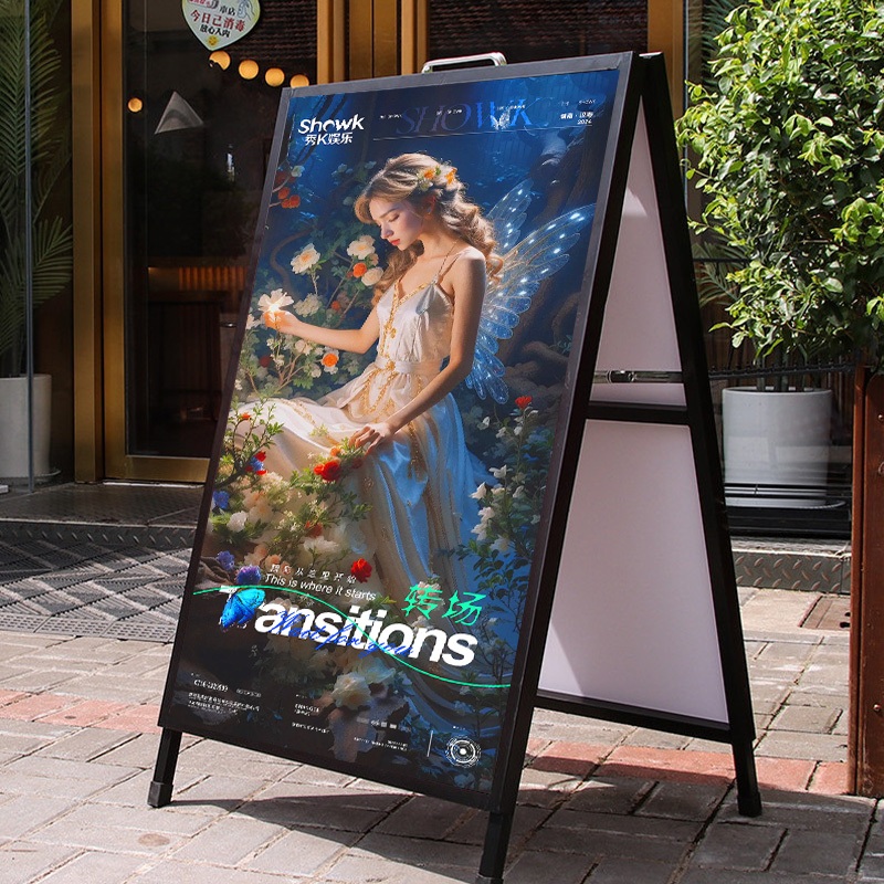 Jual 80cm×120cm Stand Banner - Standing Banner Banner display stand ...