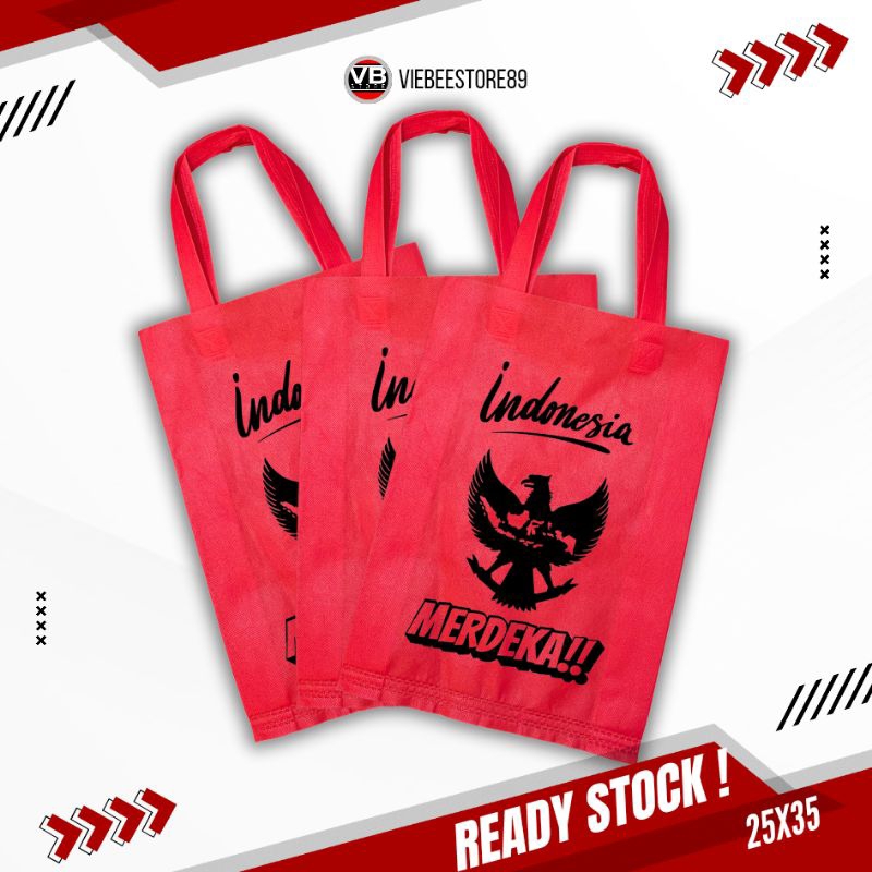 Jual GOODIE BAG SUVENIR KEMERDEKAAN TAS BUNGKUS HAMPERS LUCU HADIAH ...