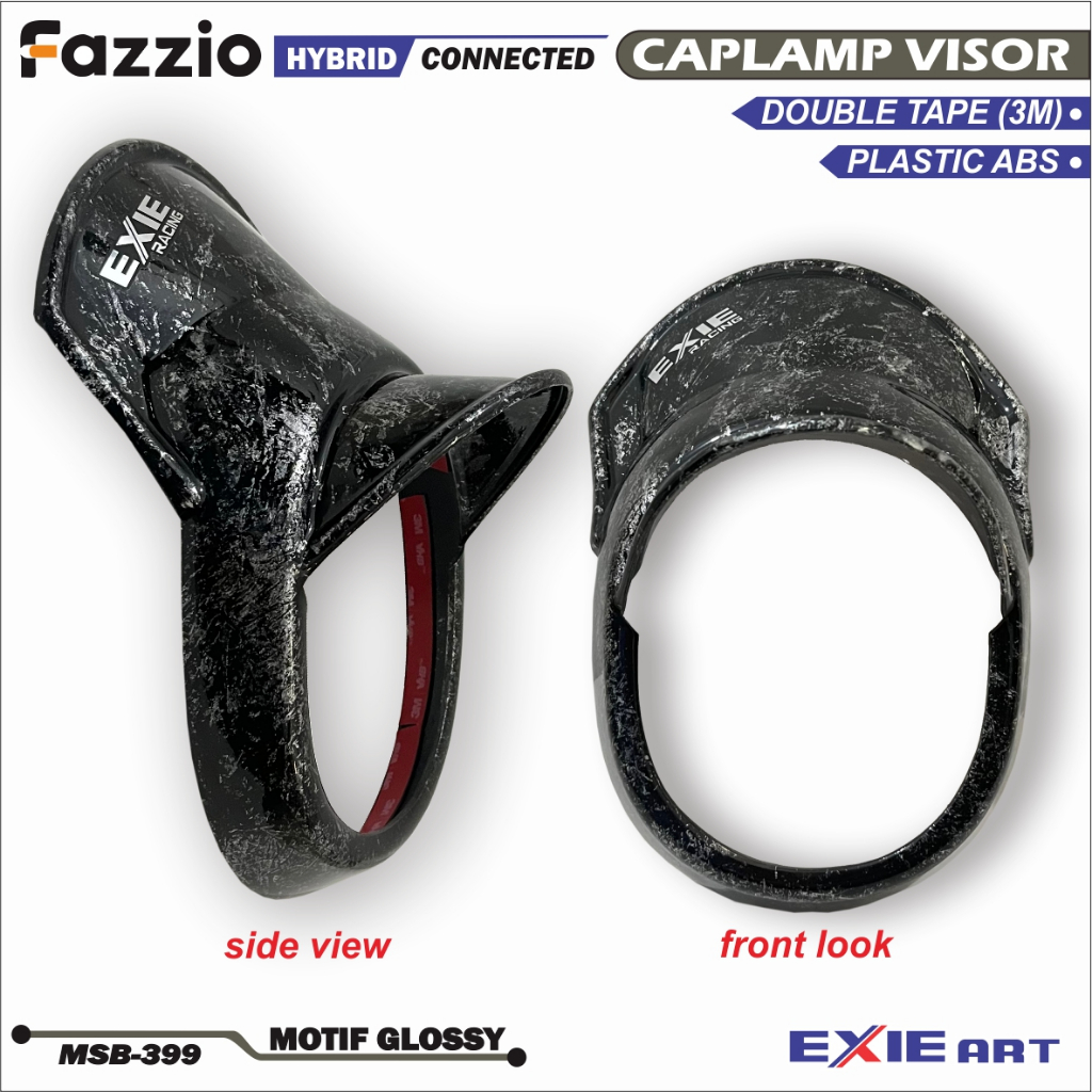 Jual Caplamp Visor Fazzio - Topi Ring Lampu Depan Cover Petlamp Motor ...